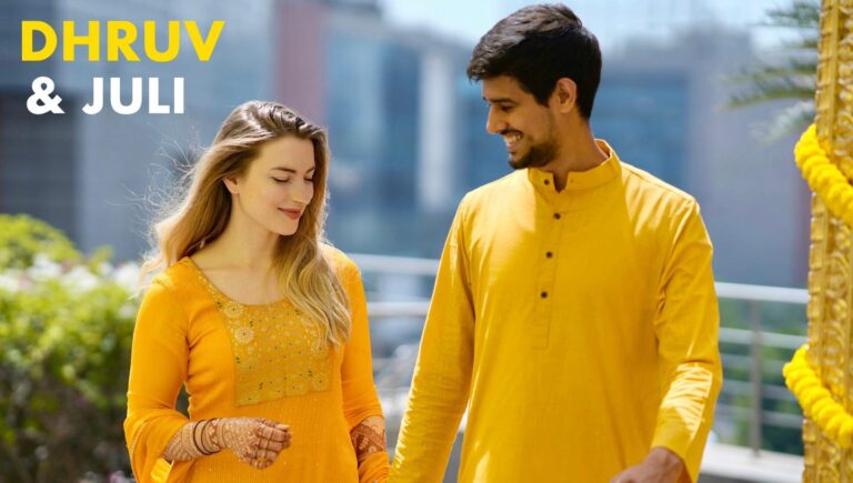 Dhruv Rathee and Juli Lbr Wedding Images – Excelebiz